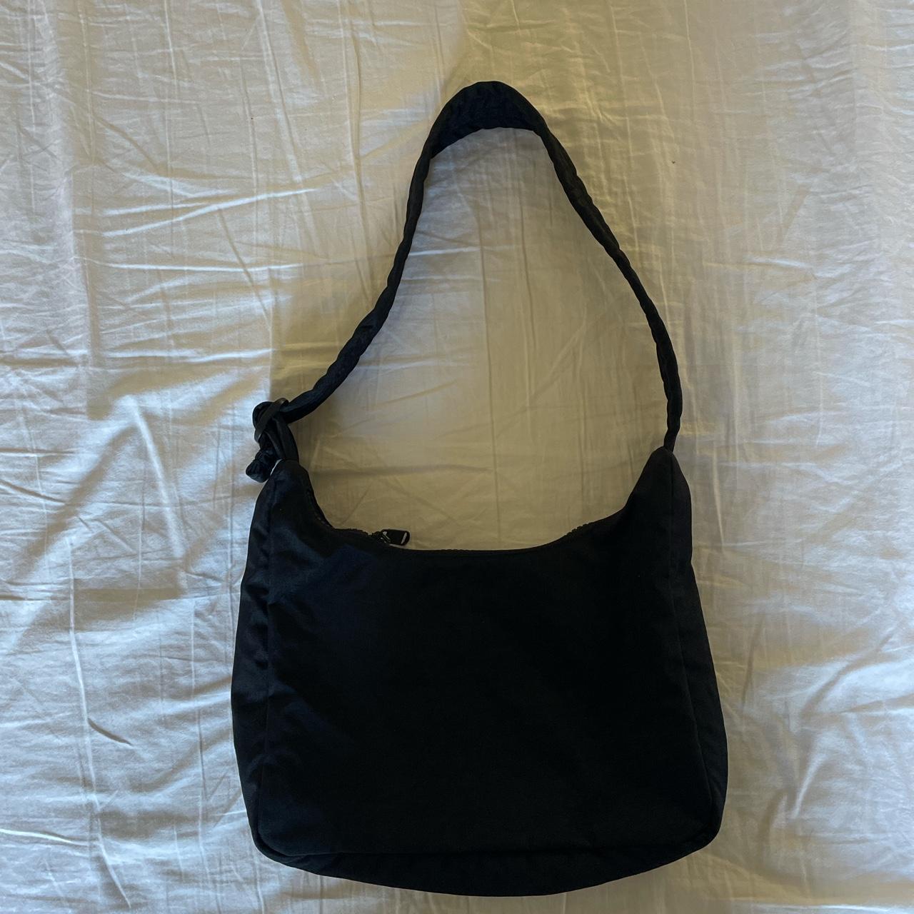 MINI NYLON SHOULDER BAG - BLACK 21.5 in. adjustable... - Depop