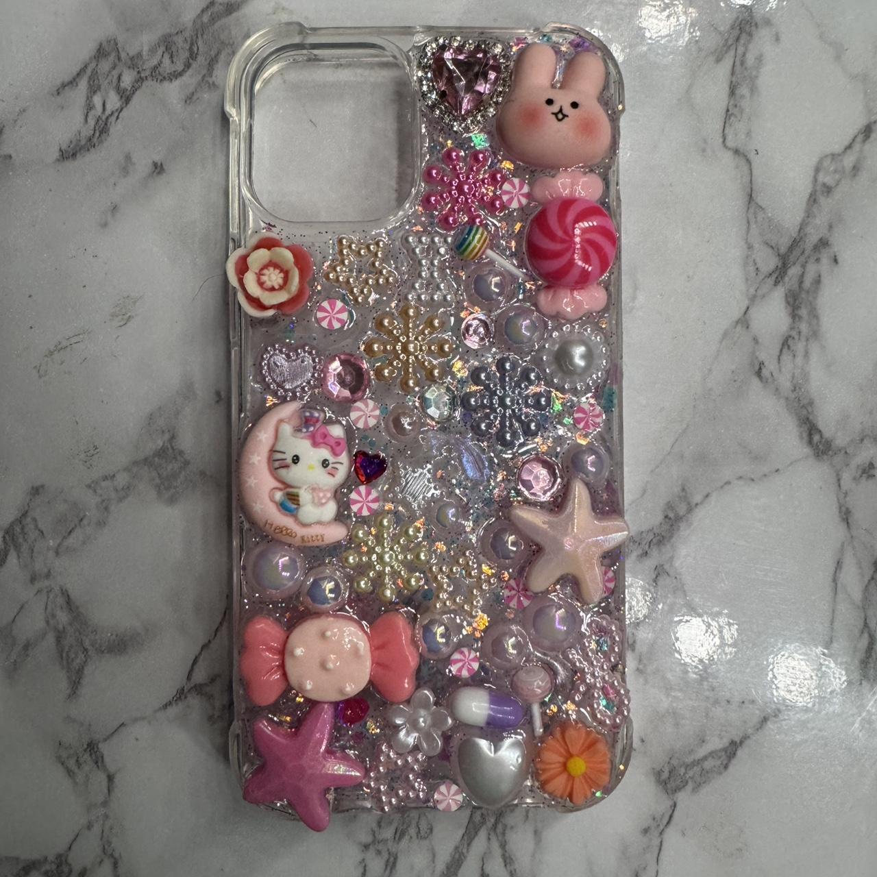 Junk Case for iPhone 12 mini🌸 Handmade Custom Junk... - Depop