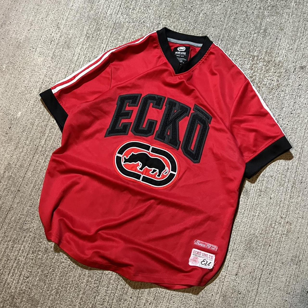 Ecko Unlimited vintage 90s Jersey Hip hop Size: S-M... - Depop