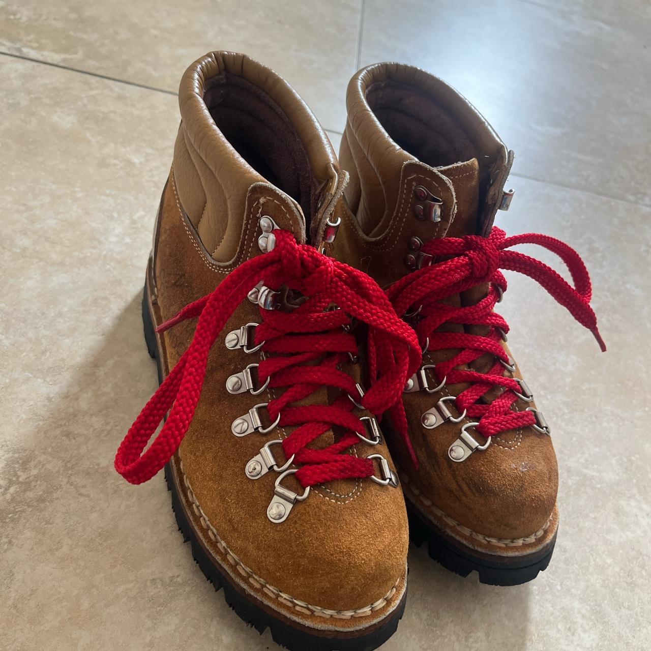 Vintage hiking boots Brand: Kinney Colorado Tan... - Depop