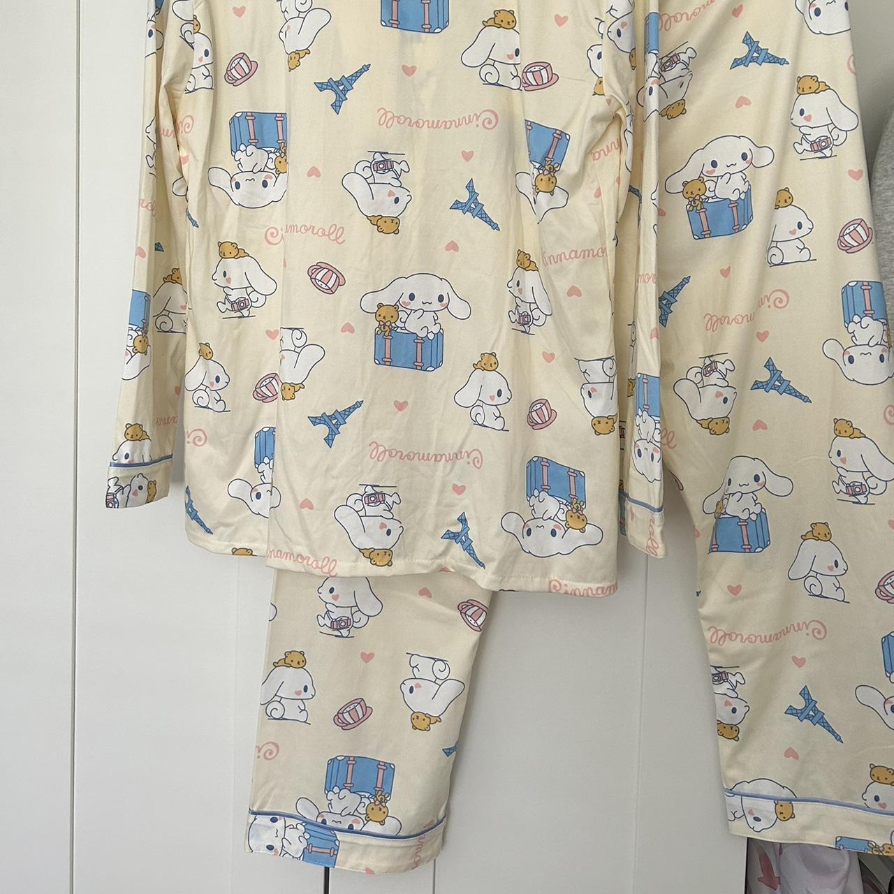 Sanrio cinnamoroll pyjama set Asian size L so... - Depop