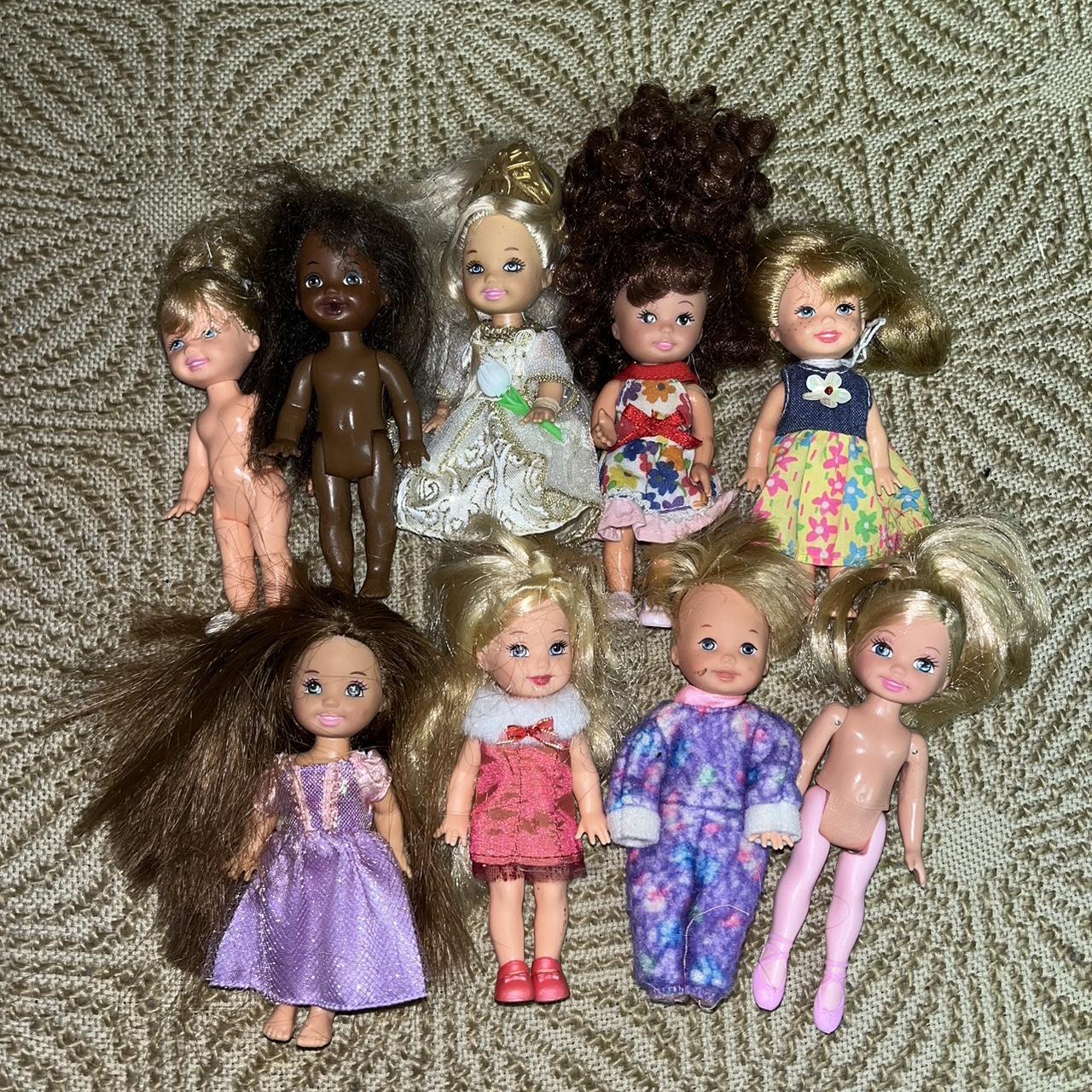 Mini Barbie dolls 80s-90s Some without clothes and... - Depop
