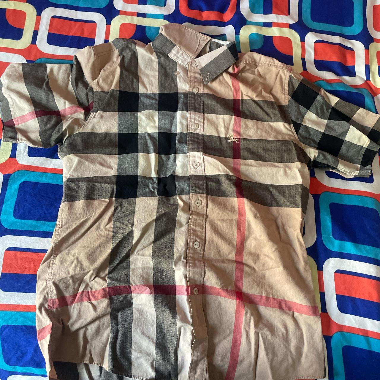 Burberry button up shirt Great formal wear | Depop