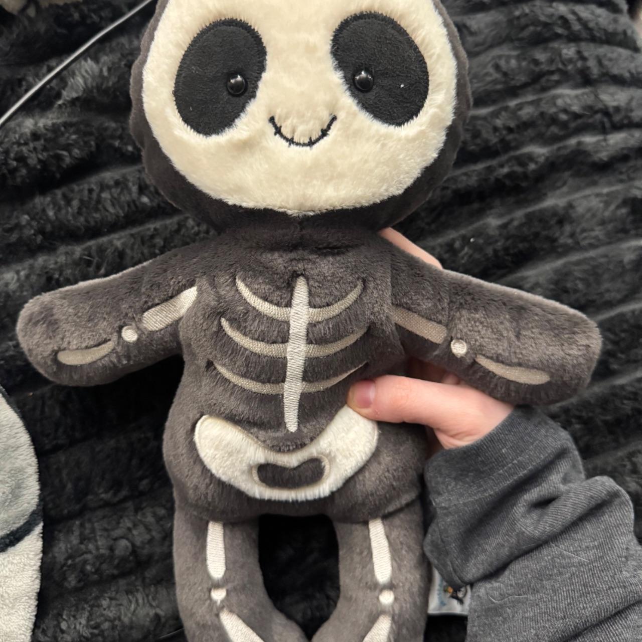 JellyCat Skeleton Bob Plush Full size New with tag... | Depop