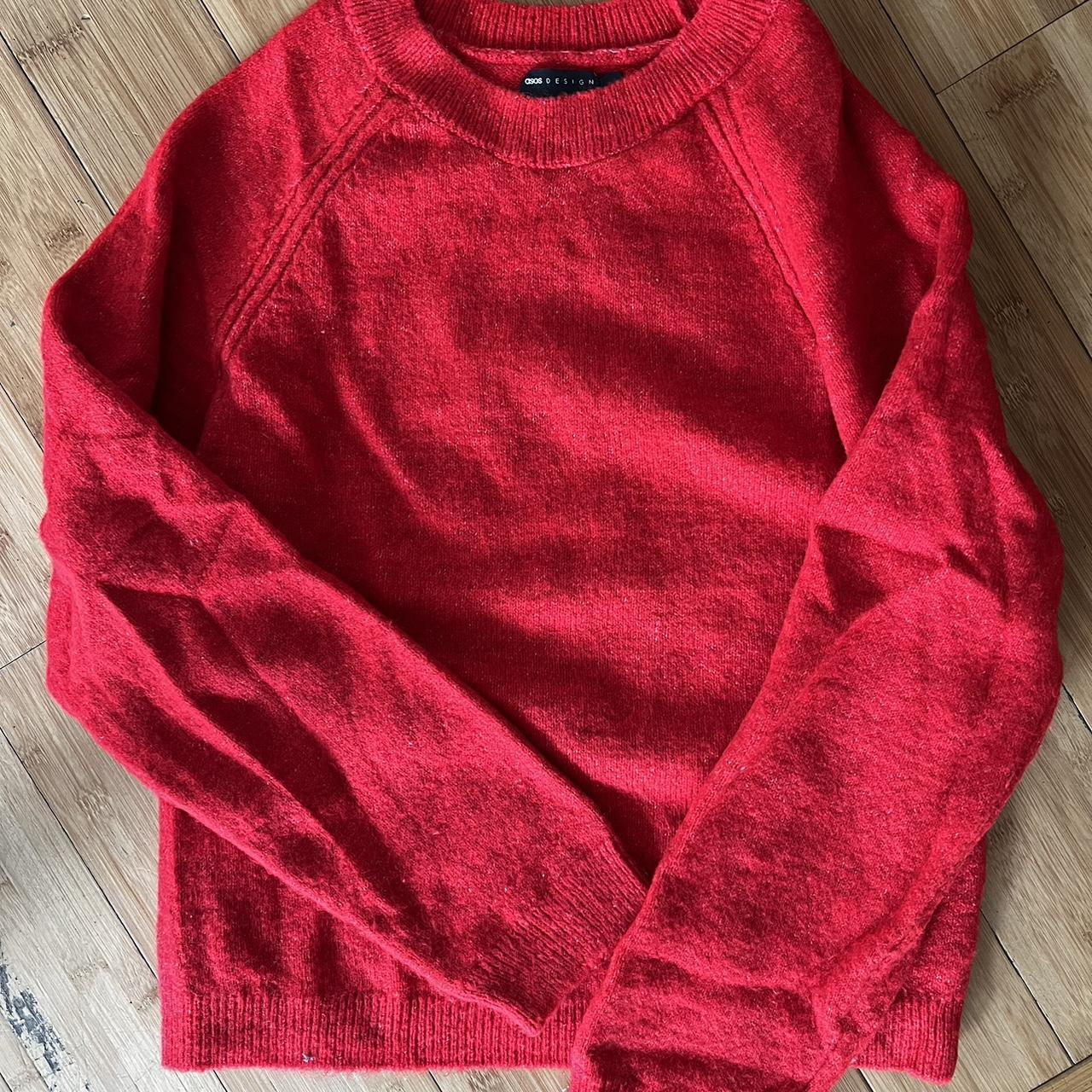 ASOS red sweater - Depop