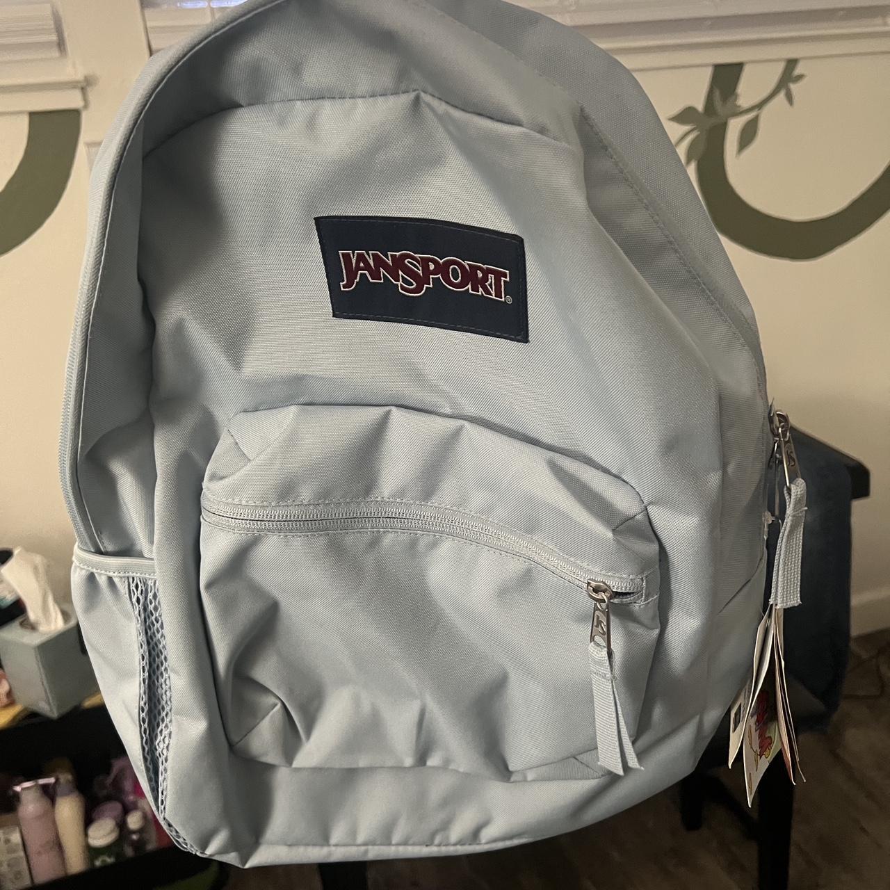 Light blue Jansport backpack - never used #jansport | Depop