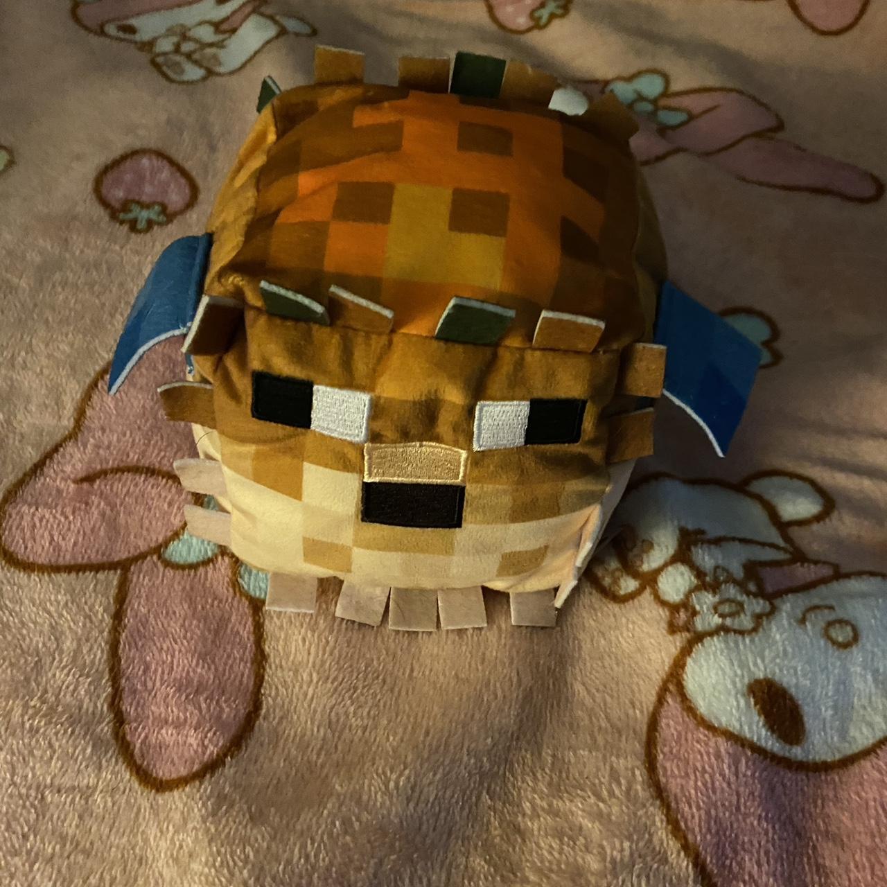 Minecraft pufferfish plush #Minecraft #pufferfish -... | Depop