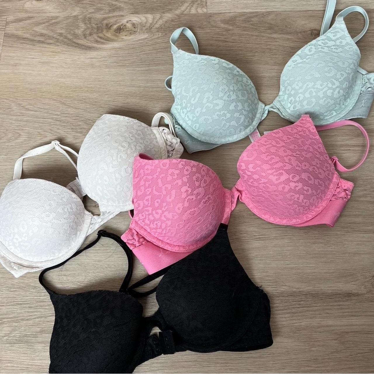 leopard print victorias secret bras msg me to buy... - Depop