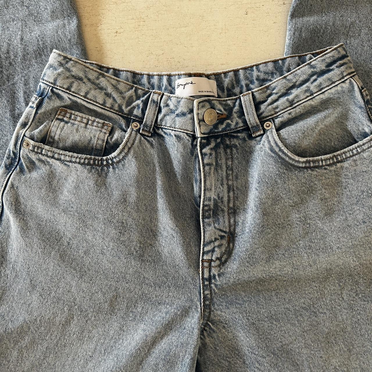 Supre LOW RISE WIDE JEAN Size- 8 Worn once RRP:... - Depop