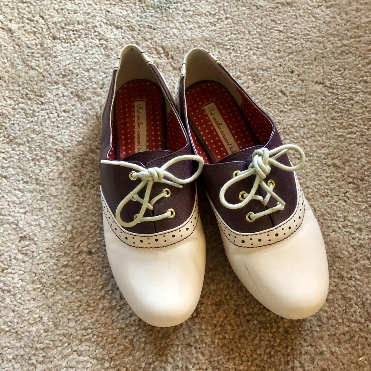 Bait footwear vegan leather saddle shoes! These are... - Depop