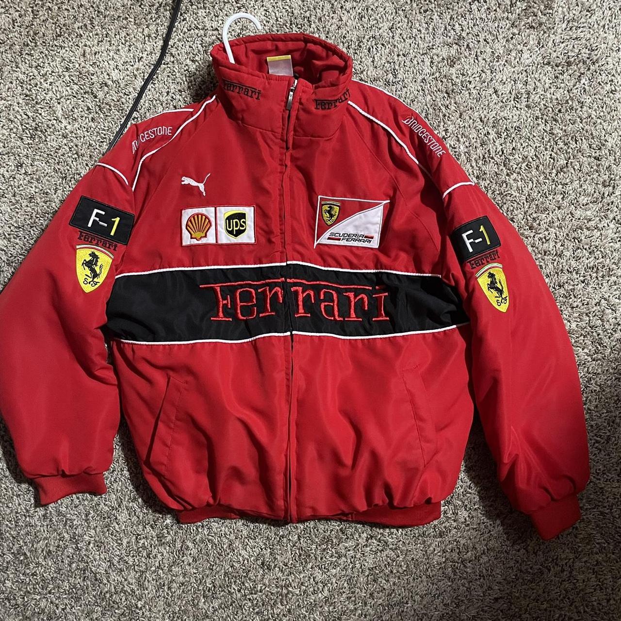 Very High Quality Ferrari Racing Jacket Worn... - Depop