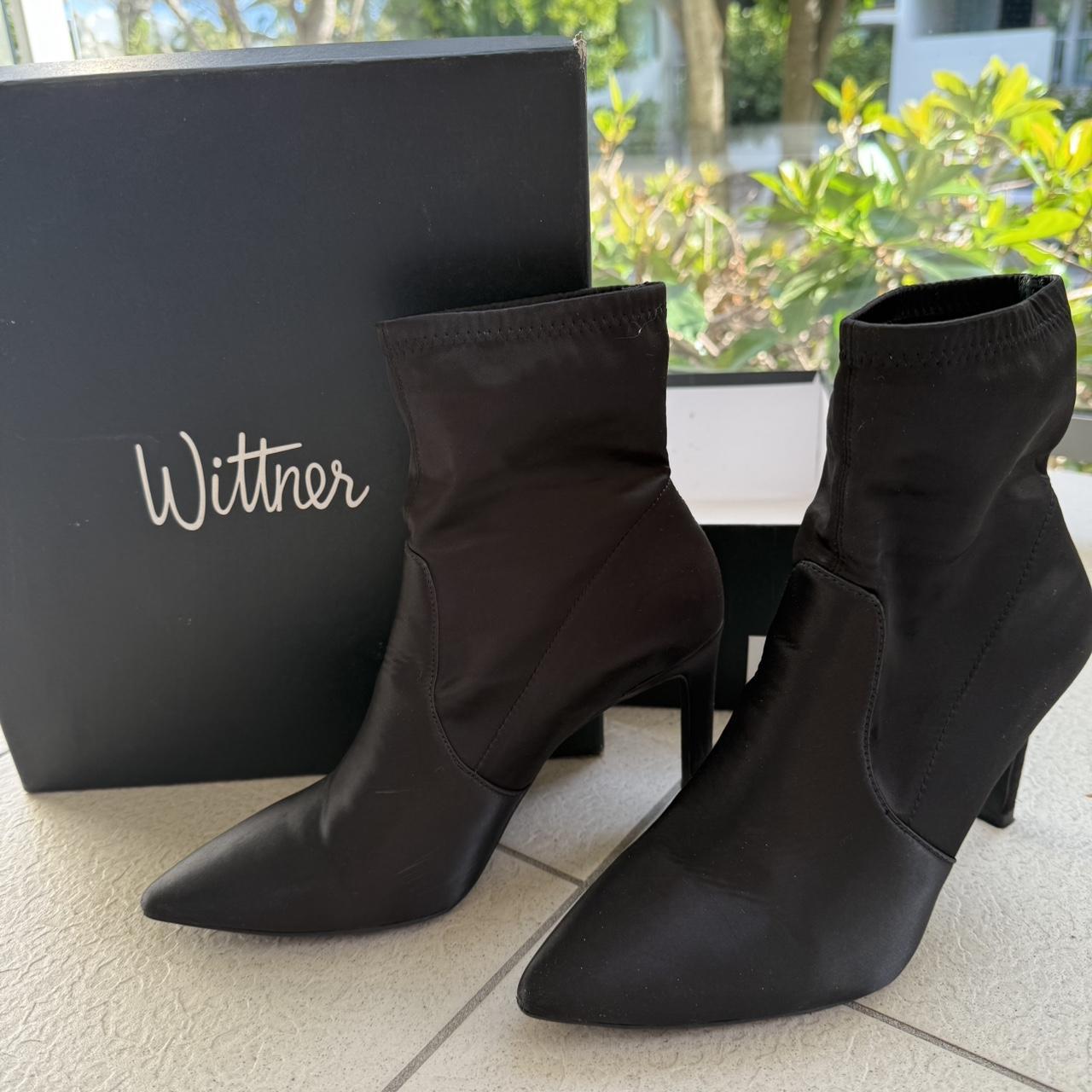 Black Wittner ankle boots Size 38 #ankleboots... | Depop