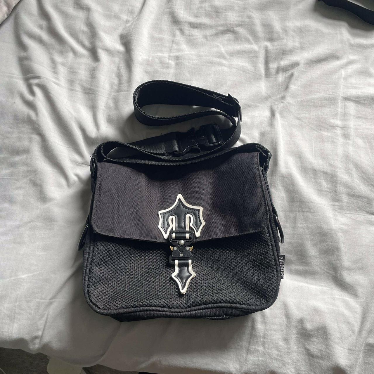 Black trapstar pouch - Depop