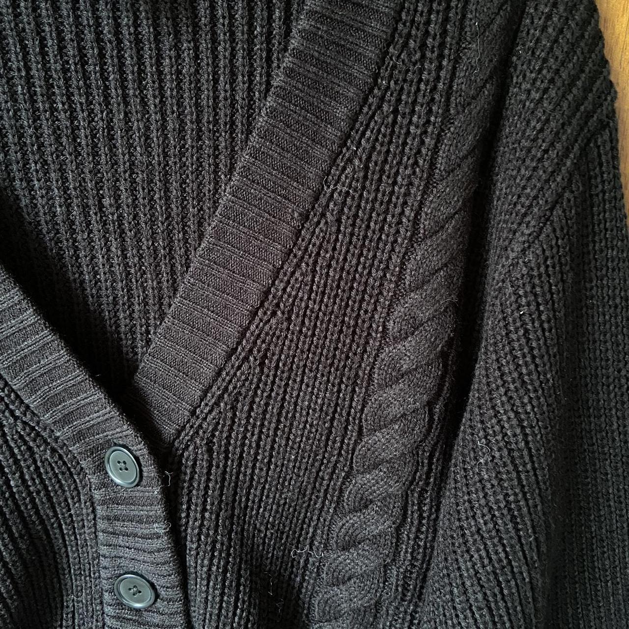 Cardigan from H&M in black. Tag says M. 🍂 #cardigan... - Depop