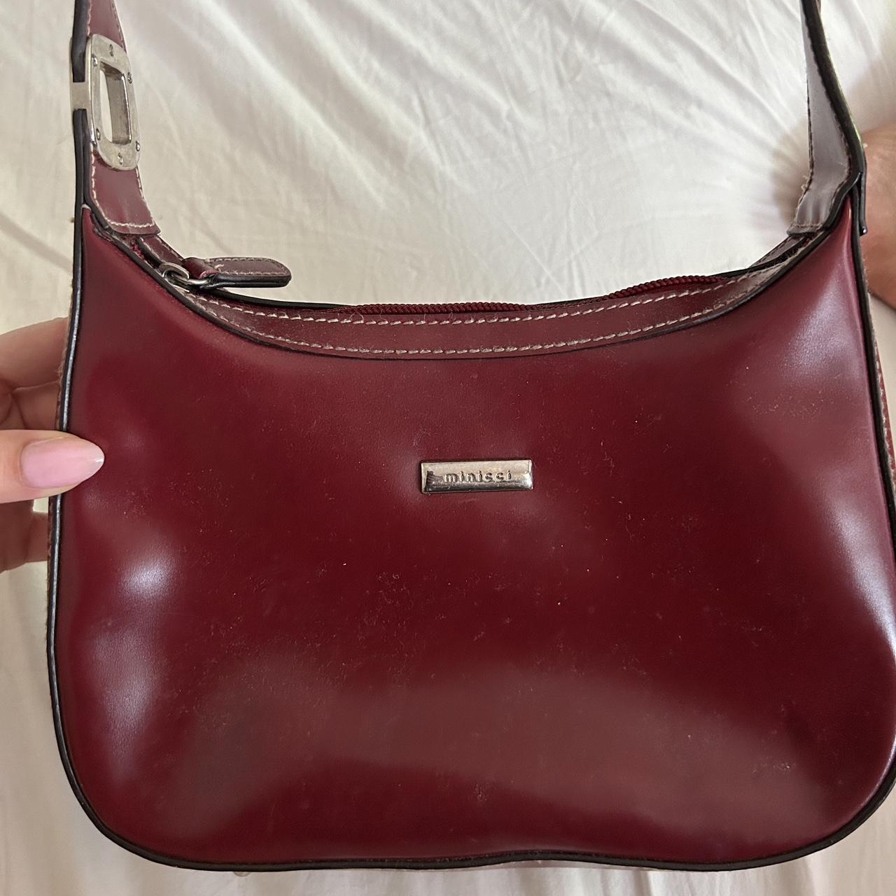 the cutest red purse ever! perfect over the shoulder... - Depop
