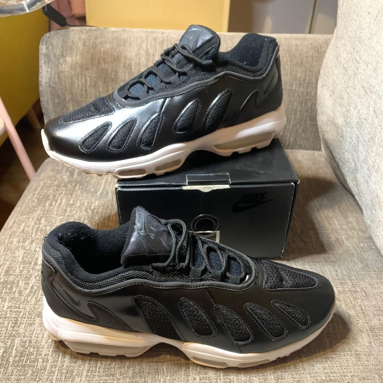 Nike air max 96 ultra XX black/white rare trainers... - Depop