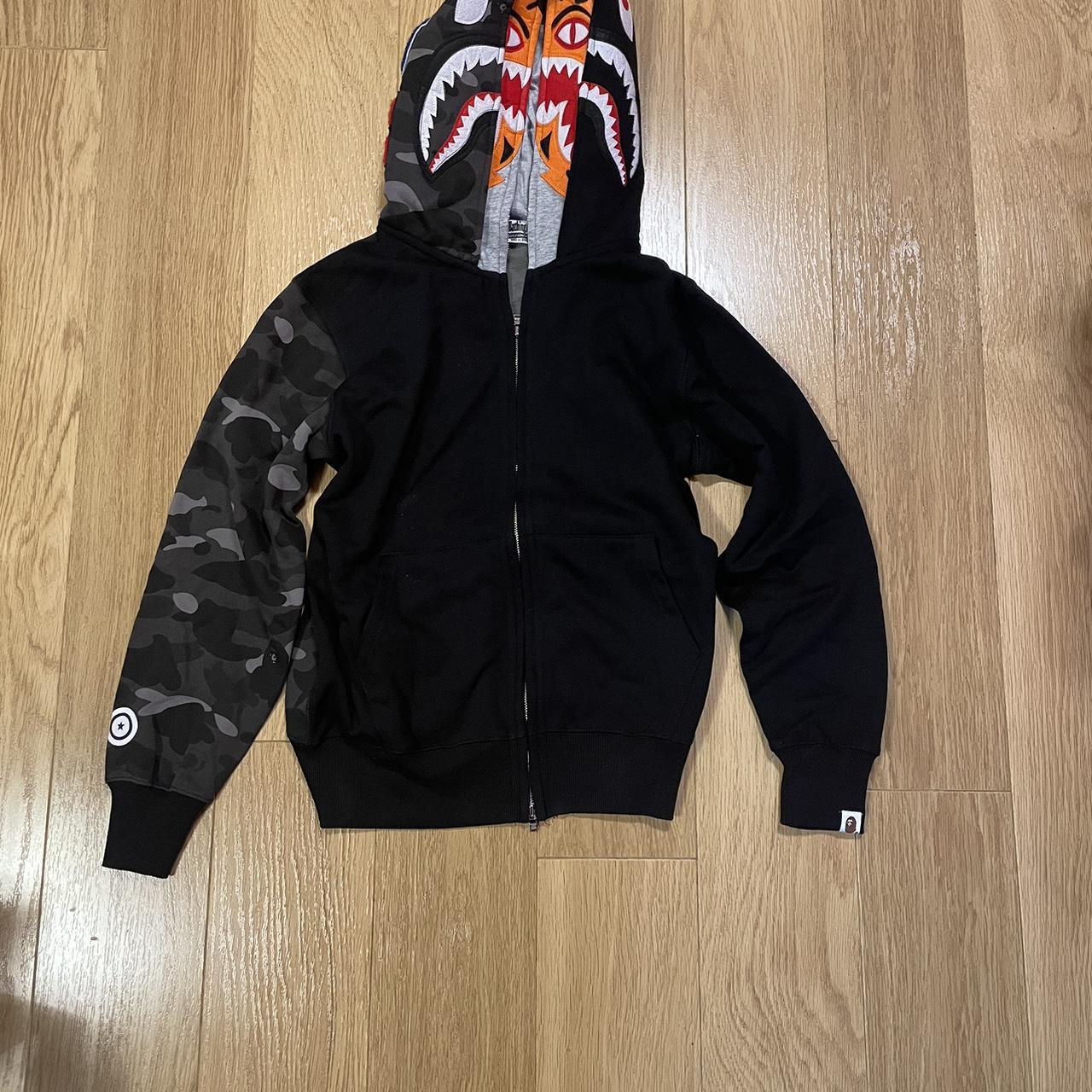 Bape zip up hoodie Up for offers - Depop