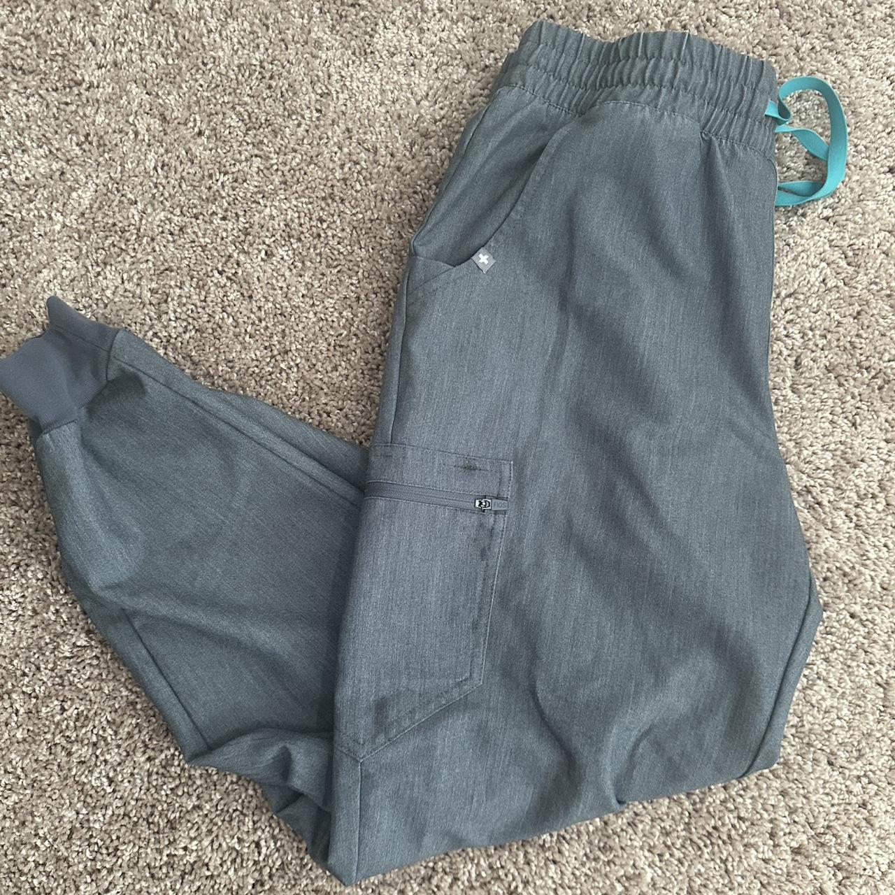 Grey FIGS technical collection joggers. Zamora high... | Depop