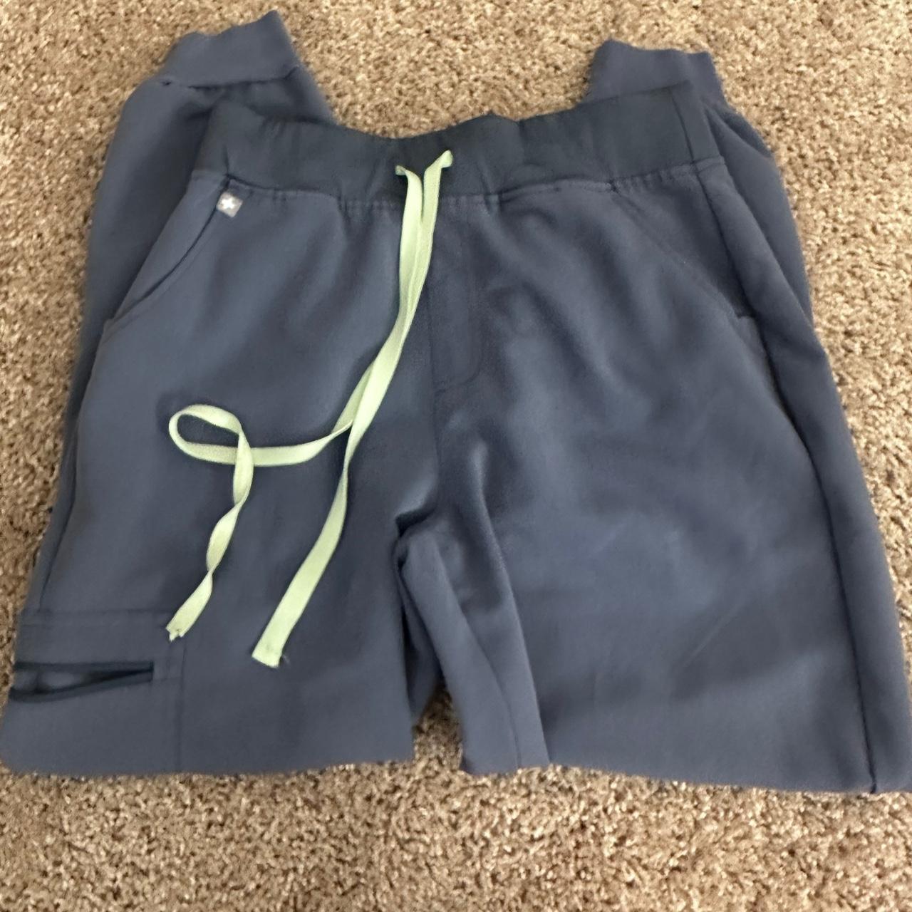 Figs space gray high waisted Zamora joggers size... | Depop