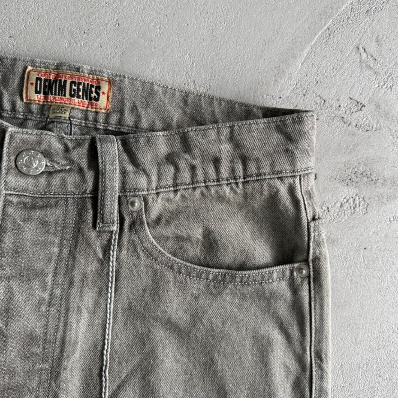 Corteiz Grey C Star Denim - Depop