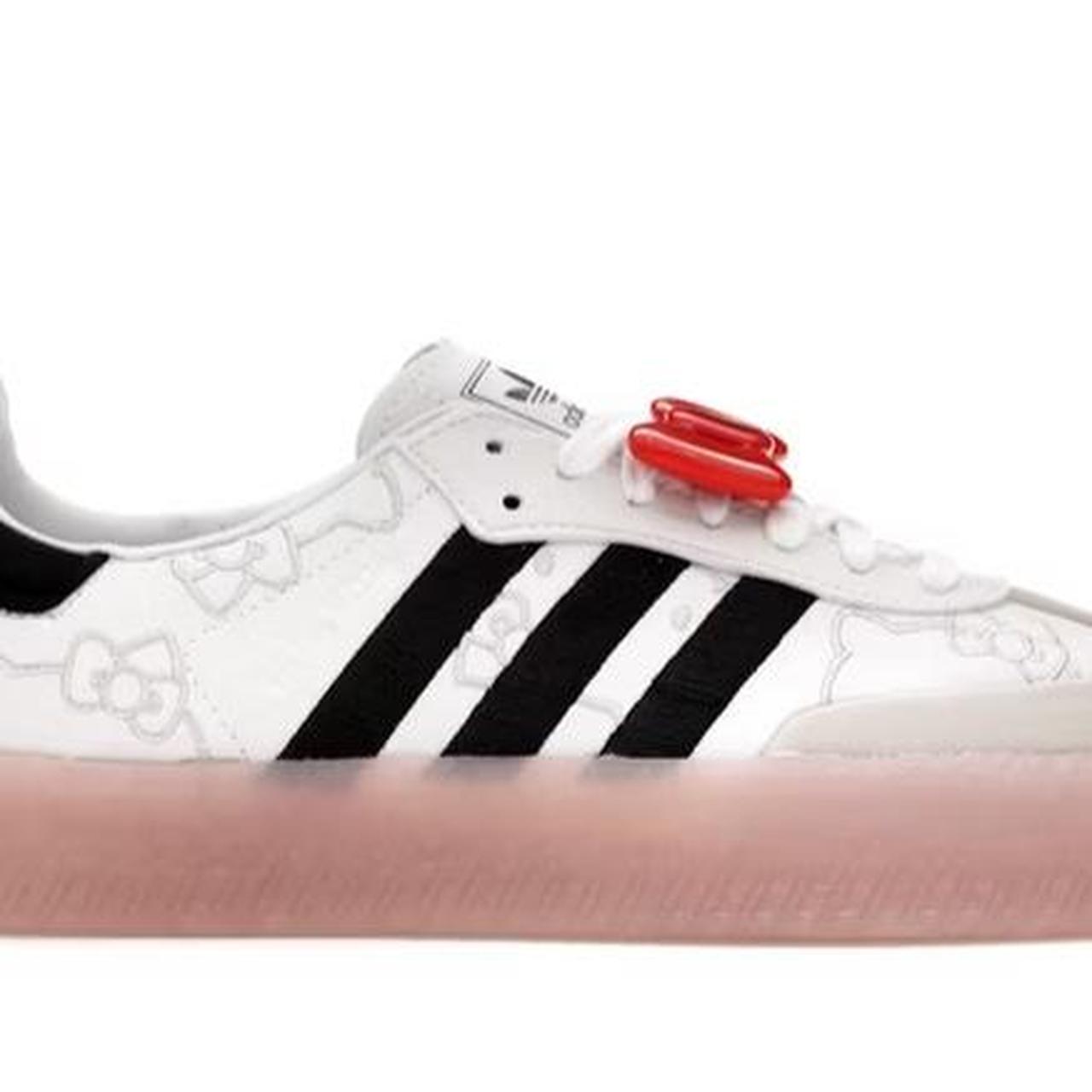 Adidas Hello Kitty x Sambas trainers in white and... | Depop