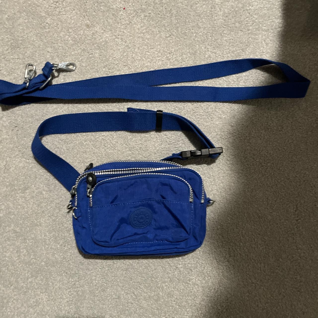 Kipling Blue Shoulder Purse Never used - Depop