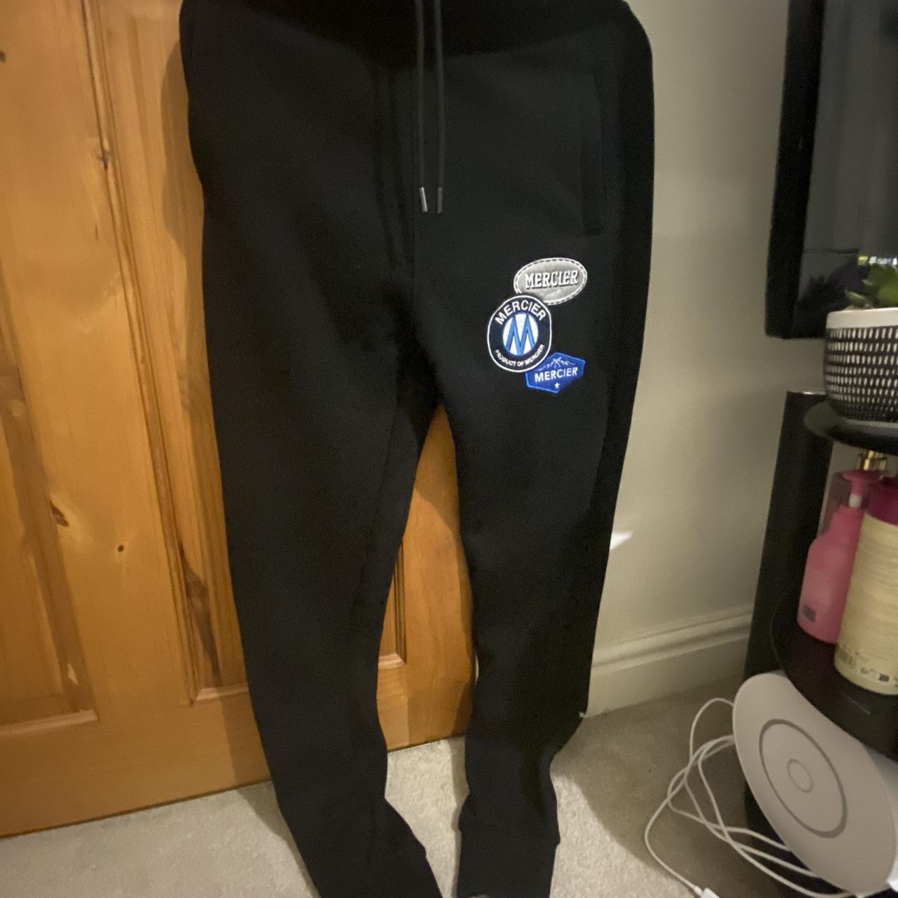 Mercier joggers unisex worn twice no visible signs... - Depop