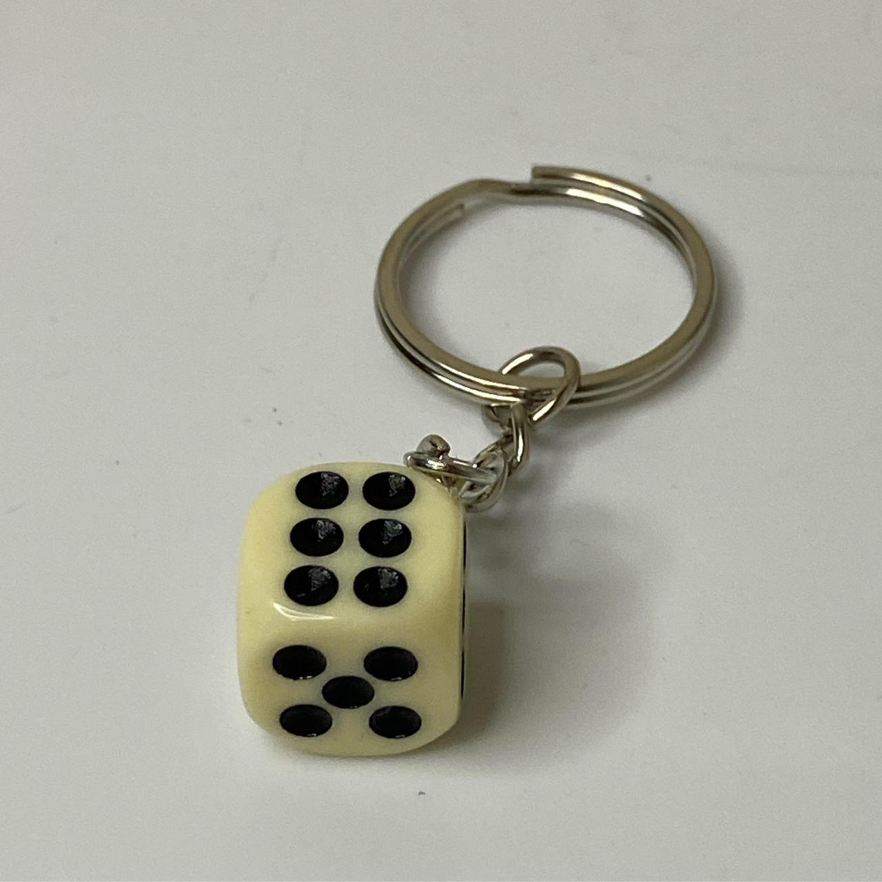 y2k grunge emo dice keychain Looks great on keys.... - Depop