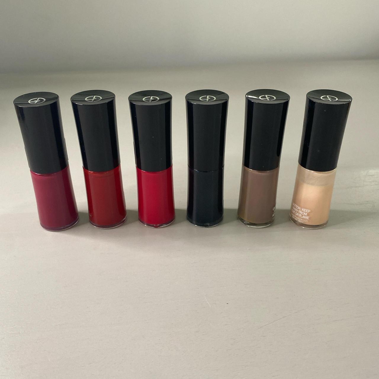 Giorgio armani nail polish set Used and is in good... - Depop