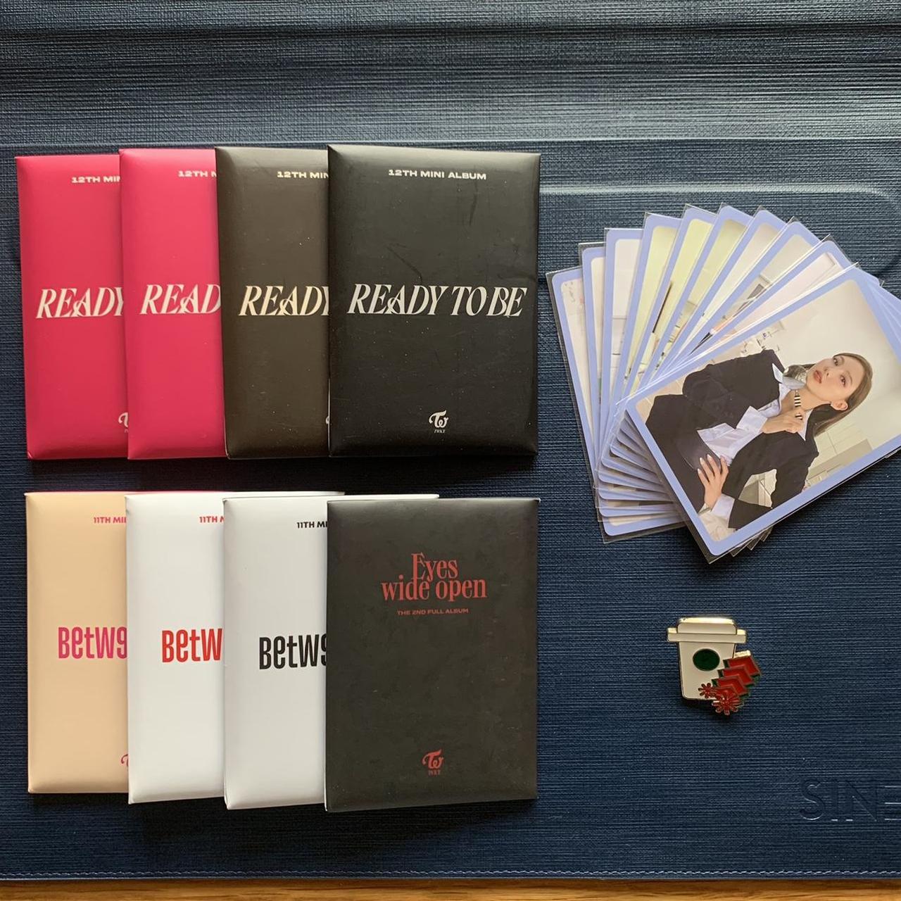 twice official pre-order card sets between 1&2 &... - Depop