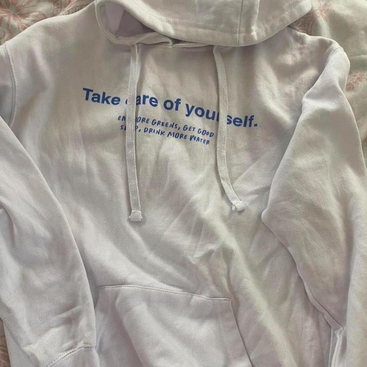 Super cute hoodie from Bryn Satos merch! Size medium... - Depop