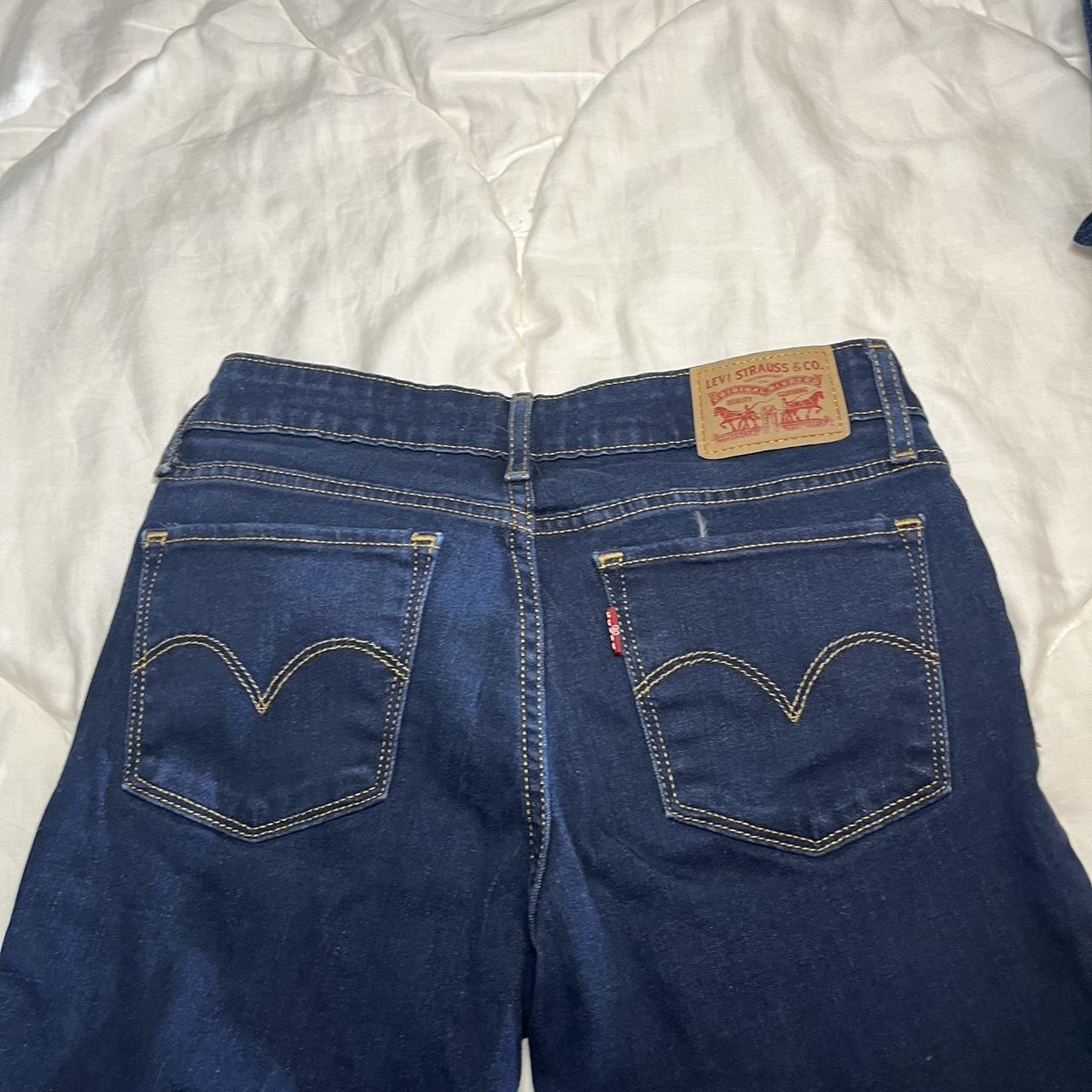 Levi jeans bootcut Dark wash Message me with any... - Depop