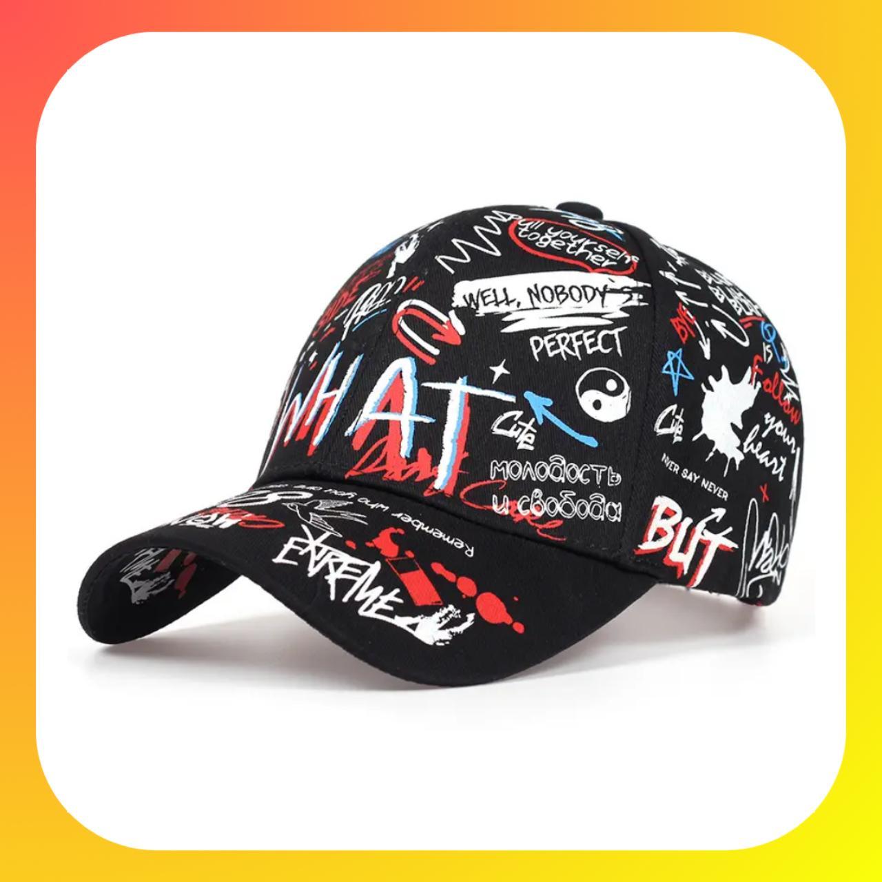 🏙️ Urban Edge Graffiti Cap - Snapback with Style 🧢... - Depop