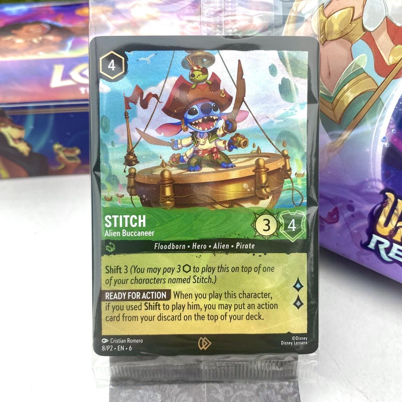 Stitch: Alien Buccaneer 8/P2 Sealed Promo Foil -... | Depop