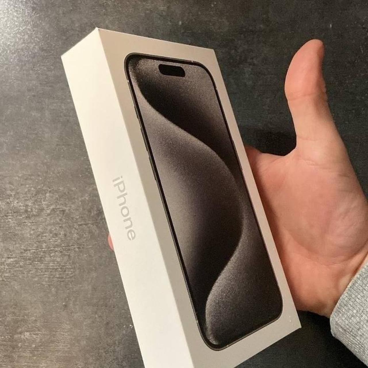 Iphone 15 pro White Titanium and Iphone case.... - Depop