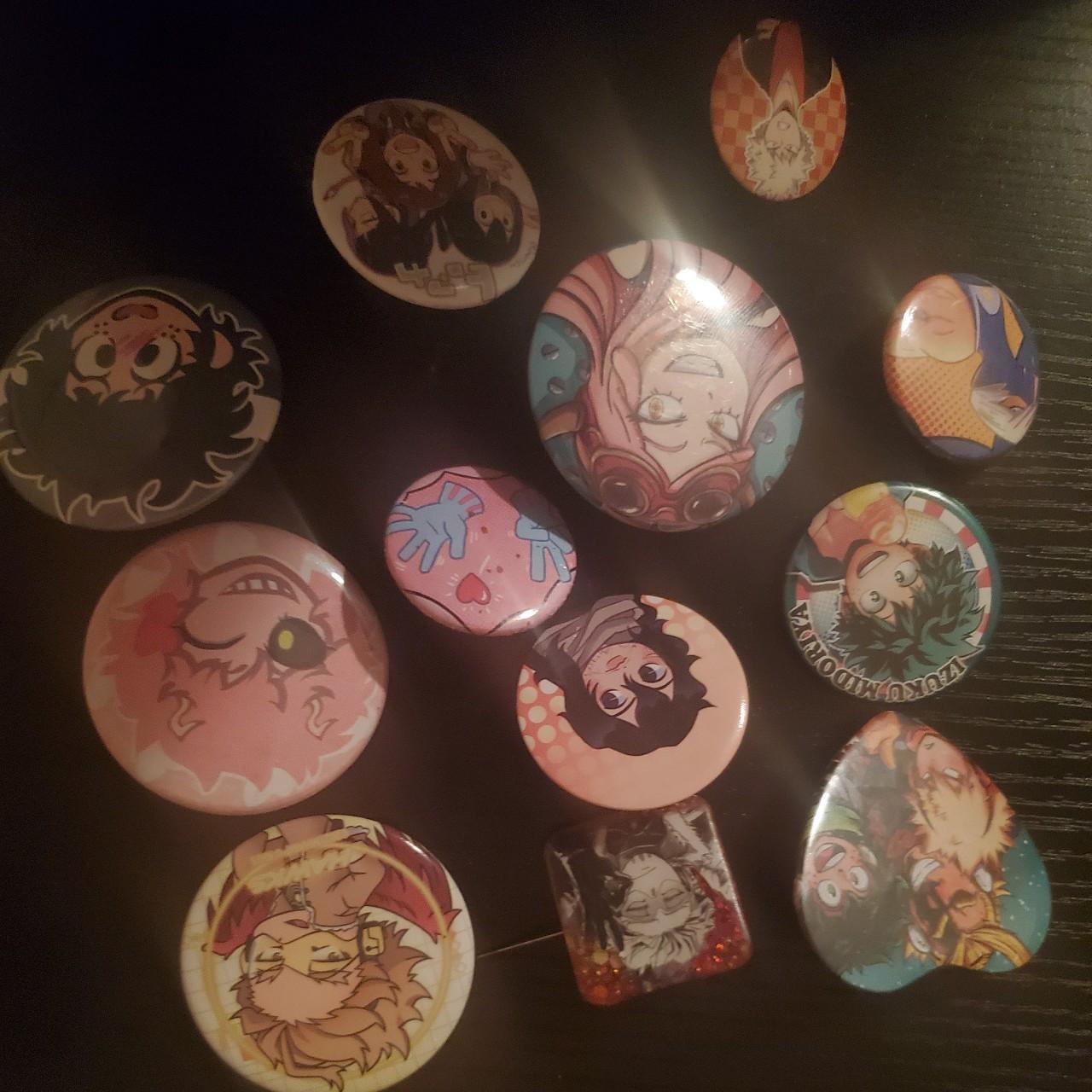 My hero academia Pin lot collectibles (Dm me for... - Depop