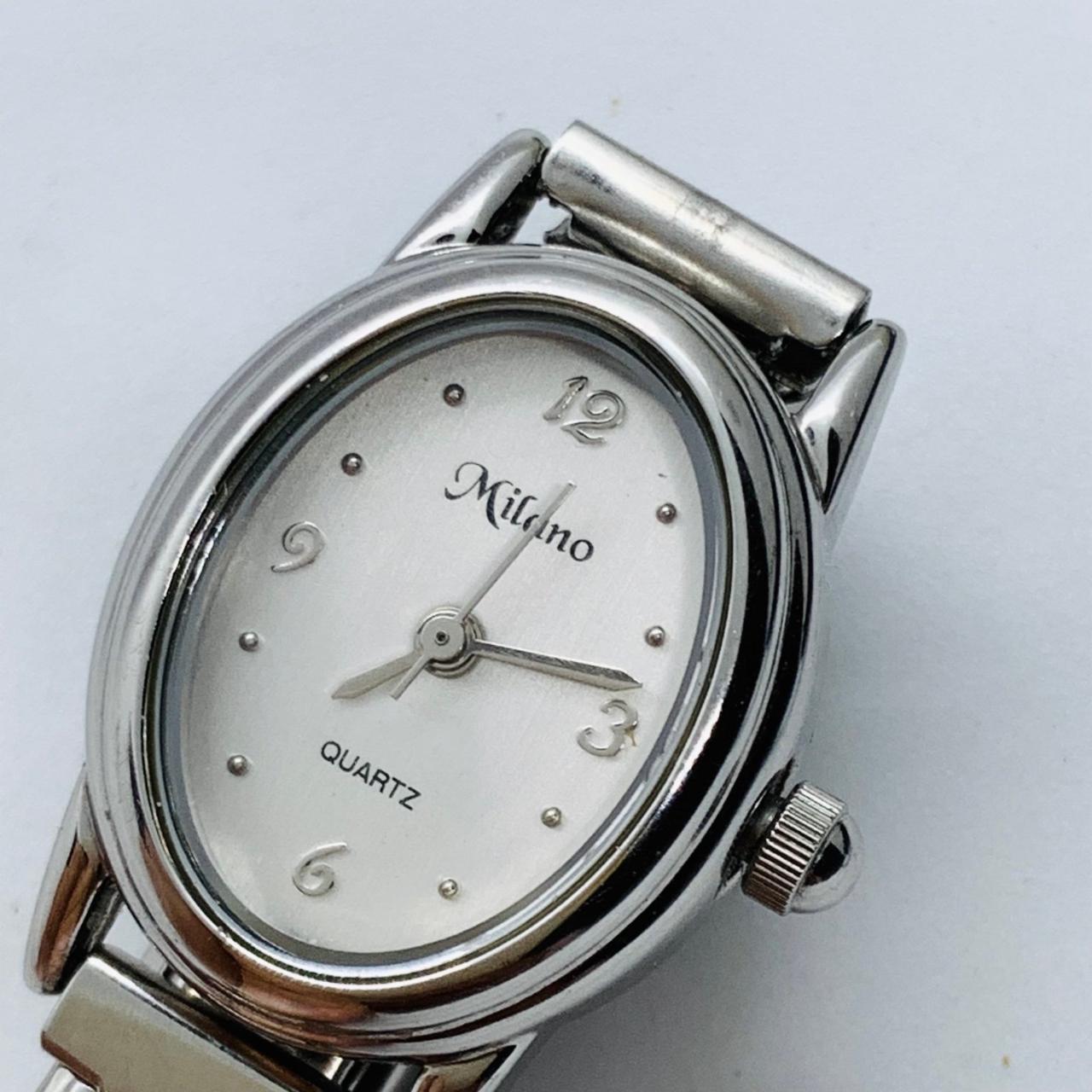 Milano 19mm ladies silver tone Quartz watch , all... - Depop