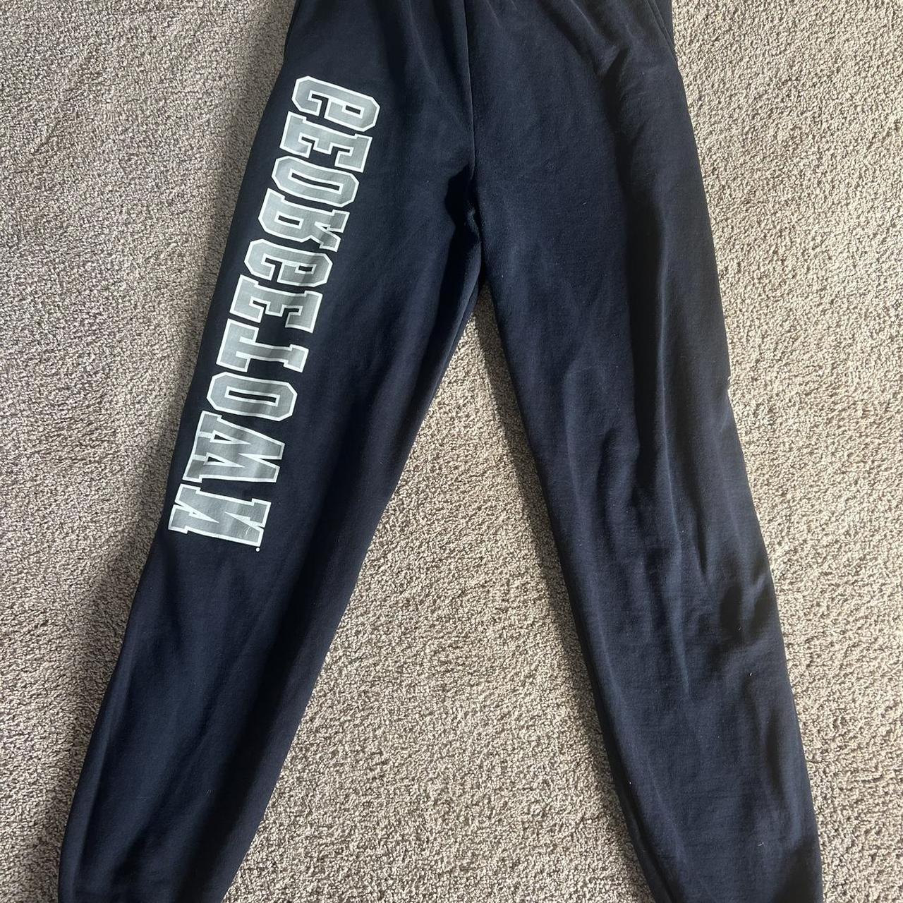 Georgetown University Sweatpants- Champion Brand... - Depop