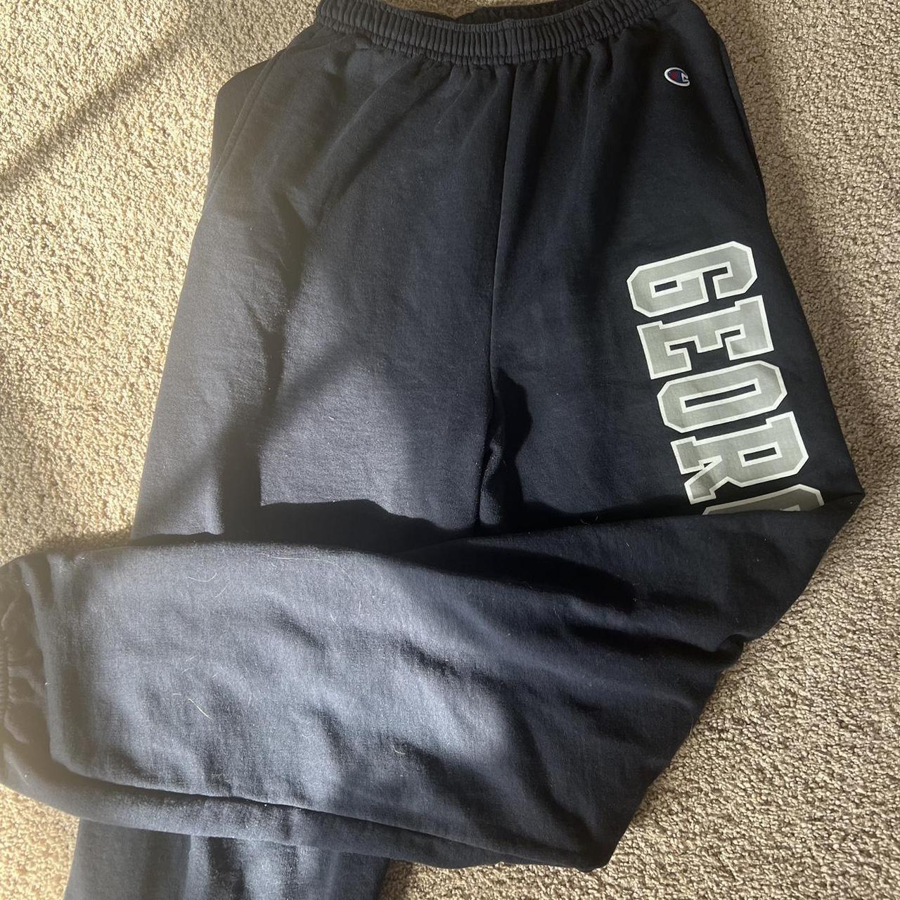 Georgetown University Sweatpants- Champion Brand... - Depop