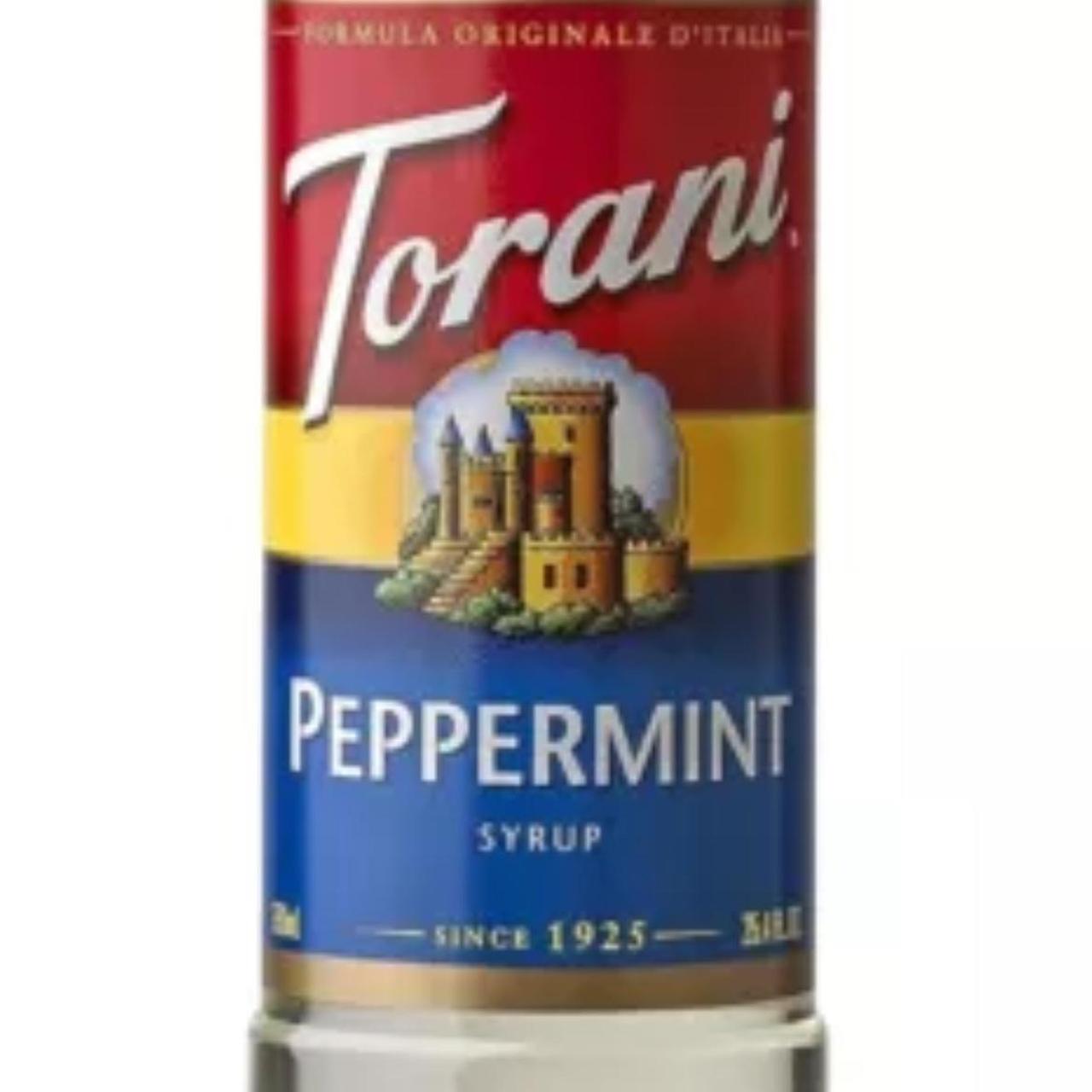 Torani Peppermint Syrup Glass bottle, Brand new,... - Depop