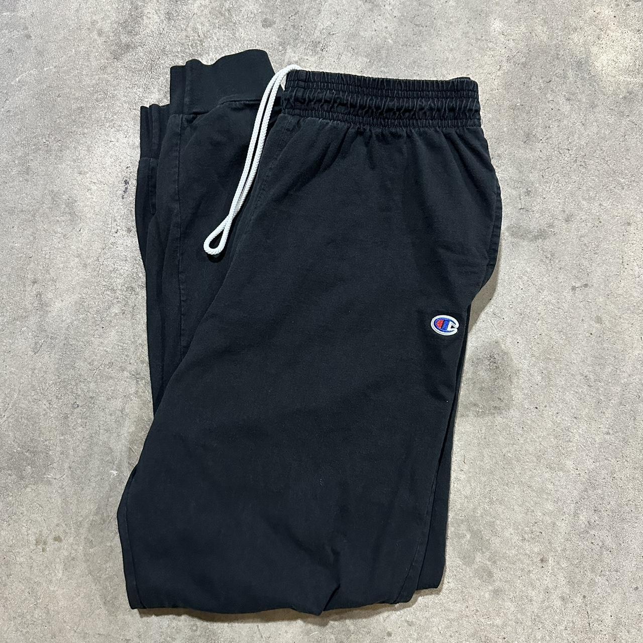 Champion athletic wear sweatpants Size: large... | Depop
