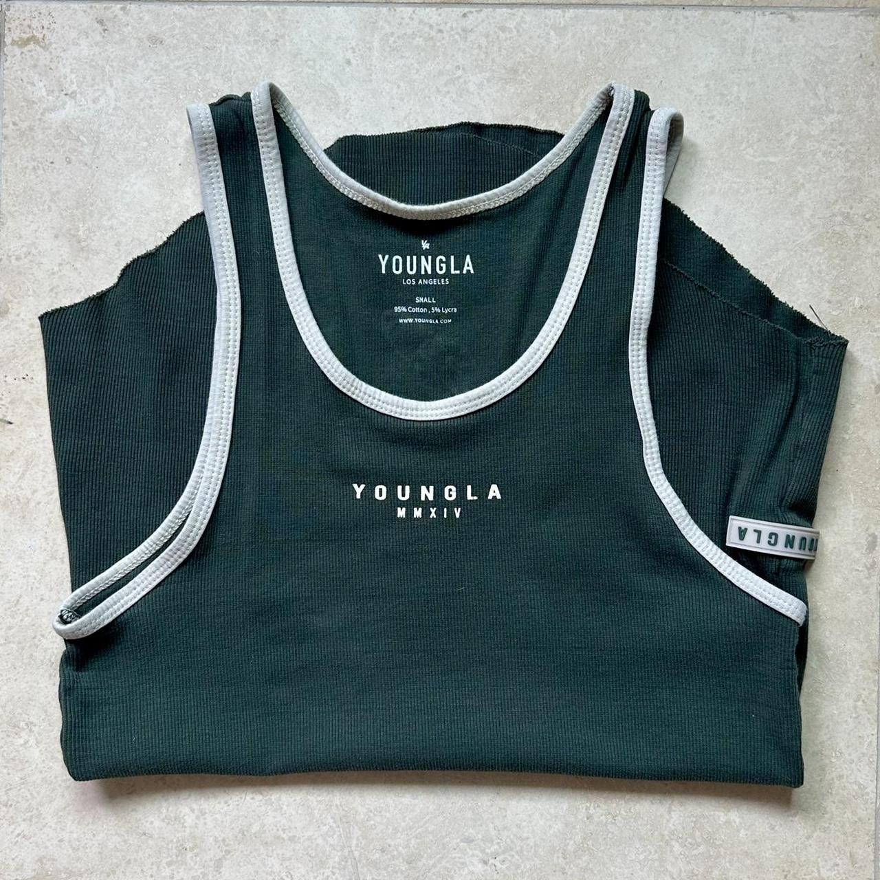 YoungLA Men’s Rocket Rib Tank. Excellent condition,... - Depop