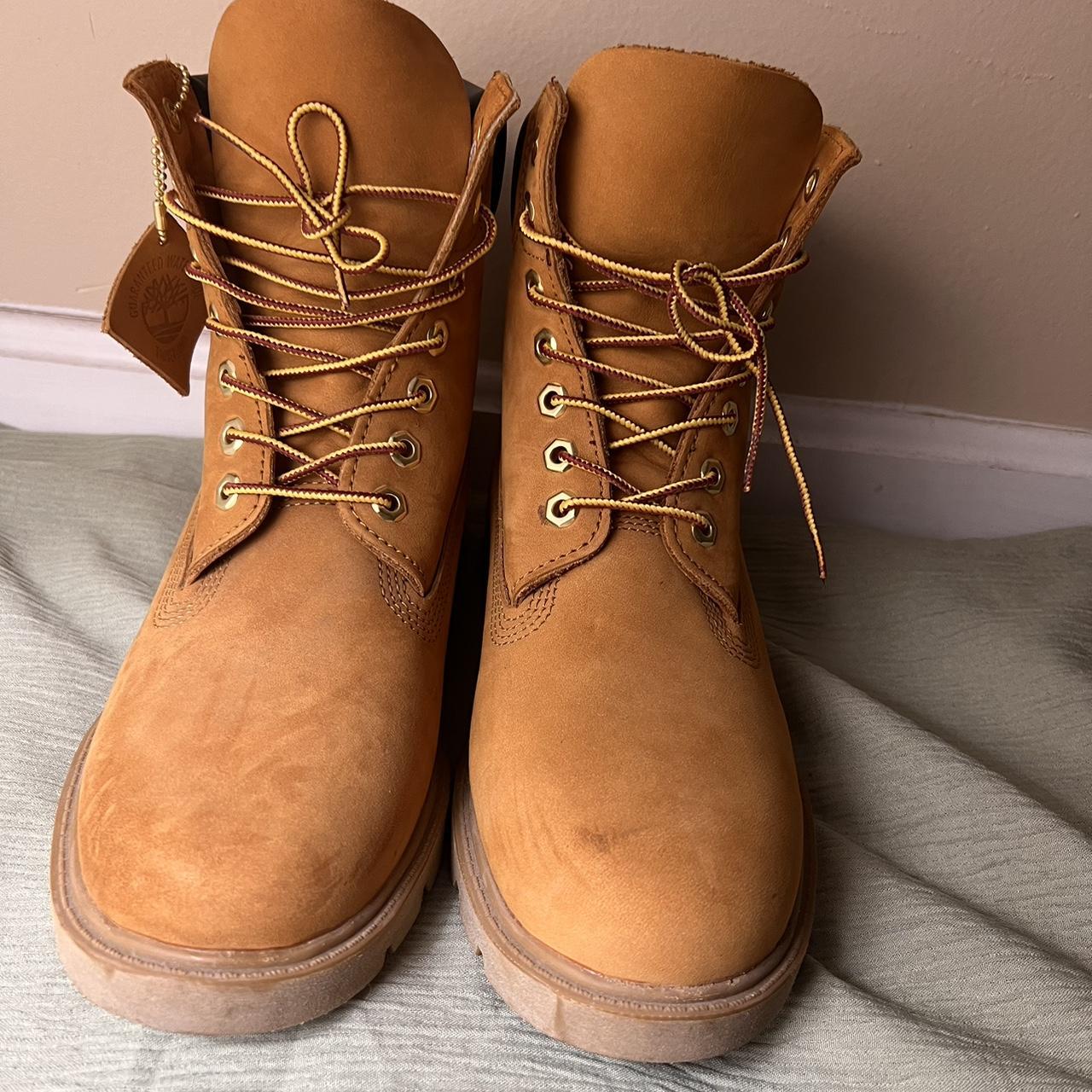 Timbs size 8 men Like new only worn a couple times... - Depop