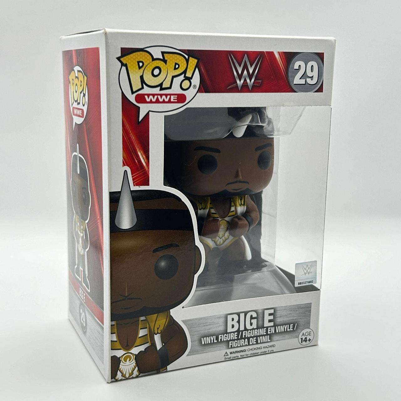 Funko Pop WWE Big E 29 Misprint Box Please see