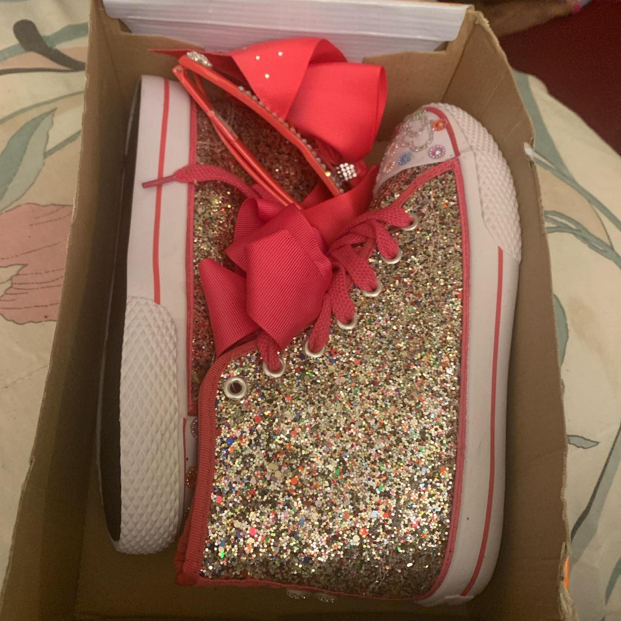 JoJo Siwa handmade design by me size 3 shoe set - Depop