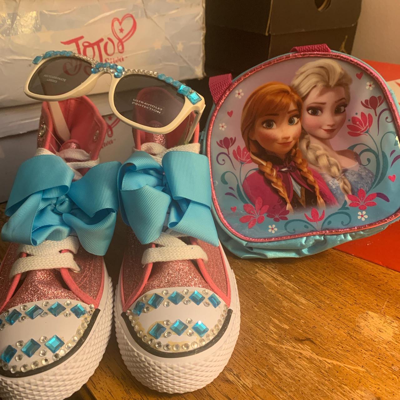 JoJo Siwa handmade design by me size 3 shoe set - Depop