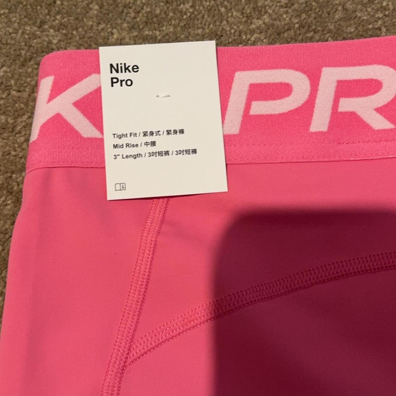 Hot Pink Nike Pros Never Been Worn And Still Has Depop