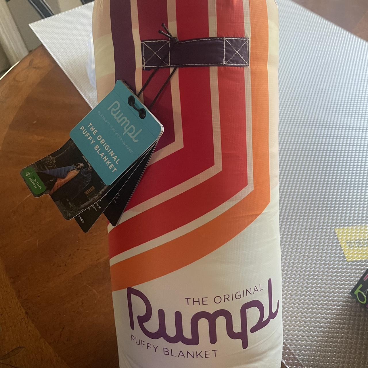 Rumpl the original puffy blanket in carrier, NWT... - Depop