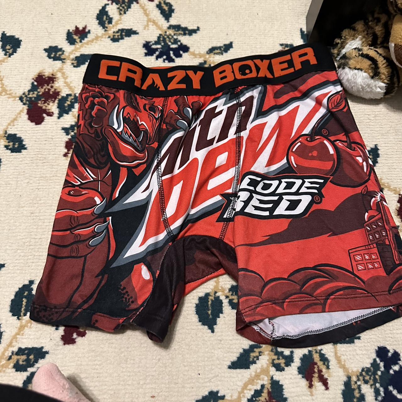 Crazy boxer shorts Excellent condition Size large - Depop