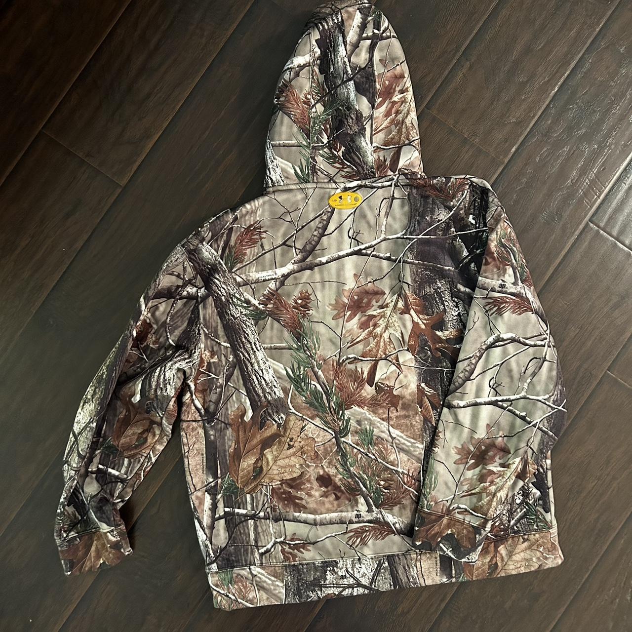 Underarmour X Real Tree Camo Hoodie Size L... - Depop